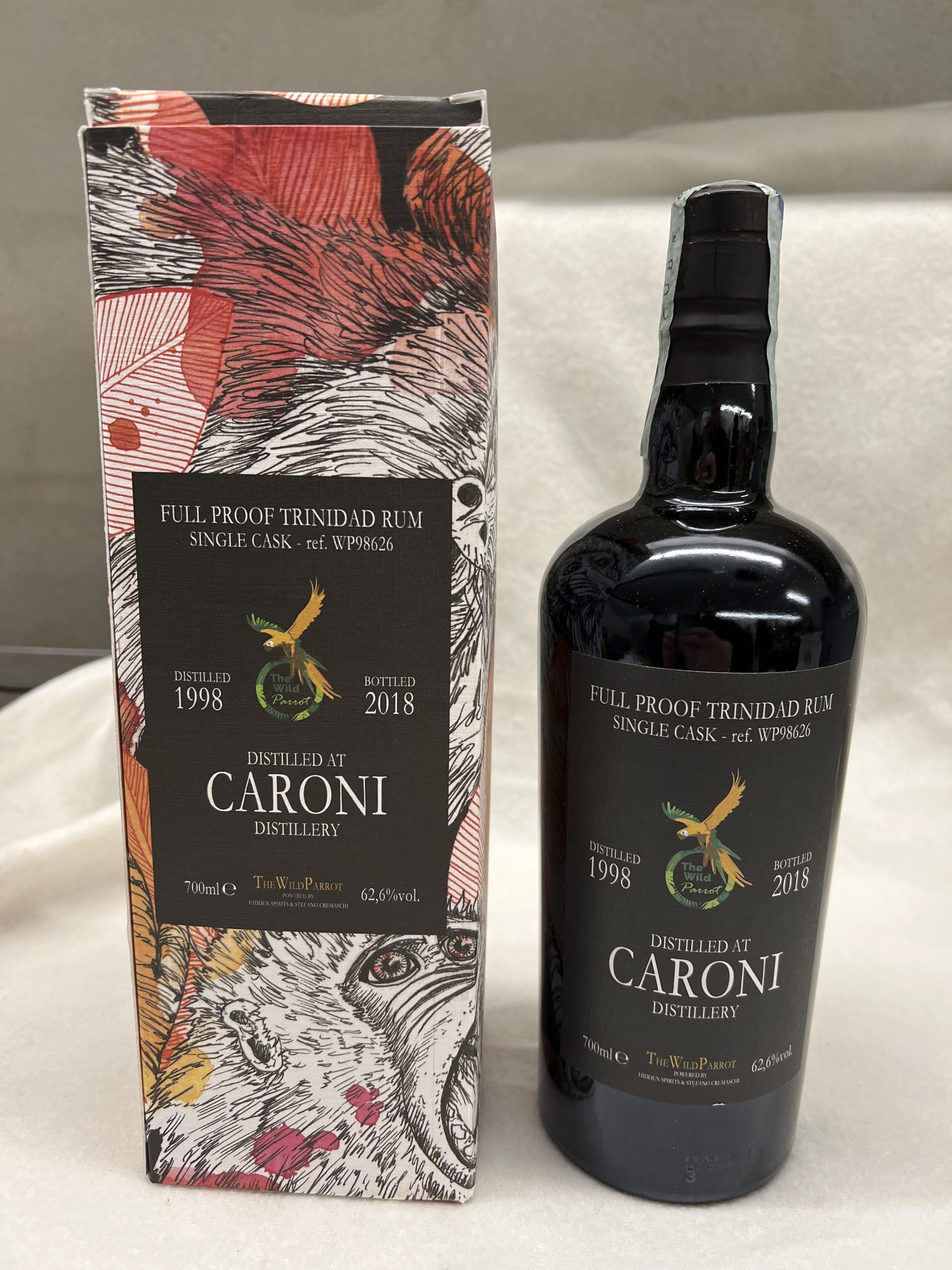 Caroni, 1998, Wild Parrot Caroni “White” vintage 1998 - Next Bottle
