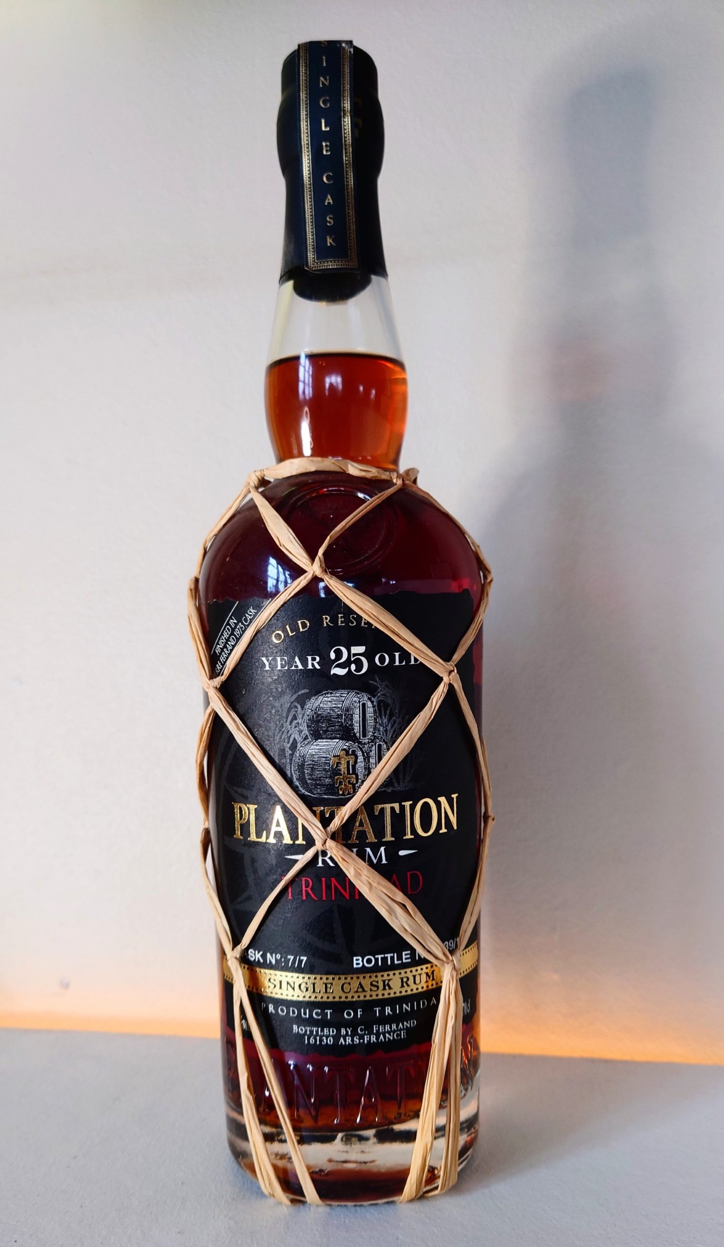 Trinidad Distillery LTD., Plantation 25 years Old. Cask #7/7 - Next Bottle