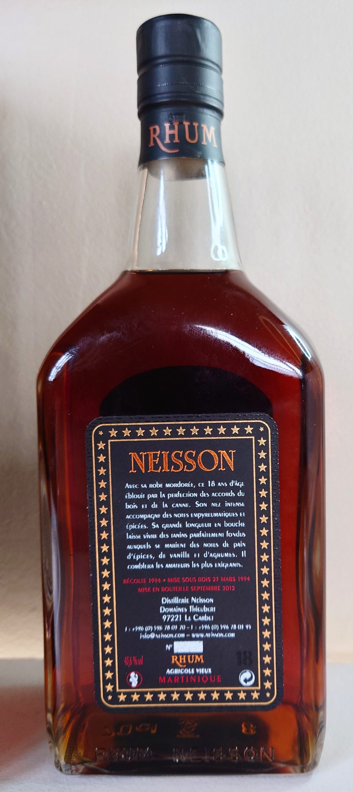 Neisson 18y, 1994, Batch 1. - Next Bottle