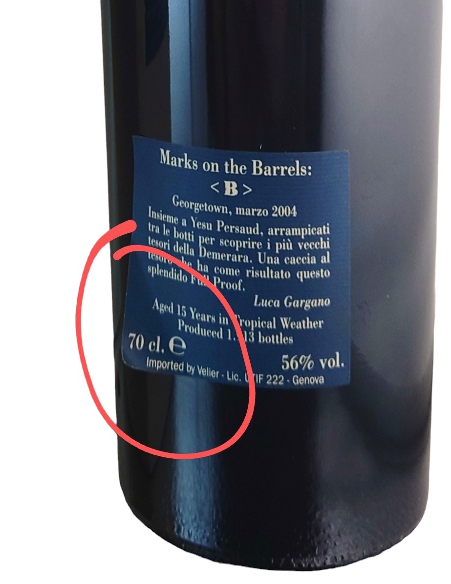 Uitvlugt, Blairmont 1991 Velier 15 Year Old - Next Bottle