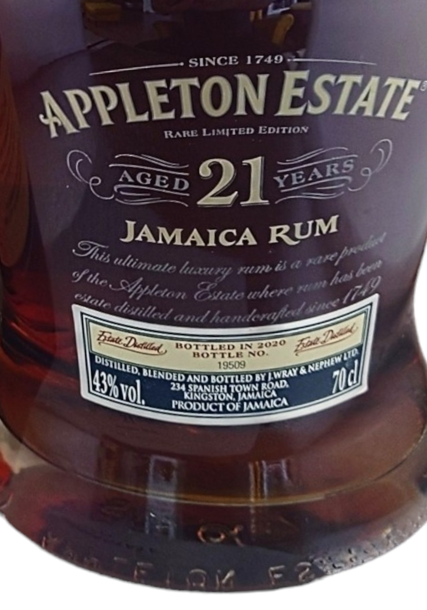 Appleton, Estate 21 years Jamaica Rum - Next Bottle
