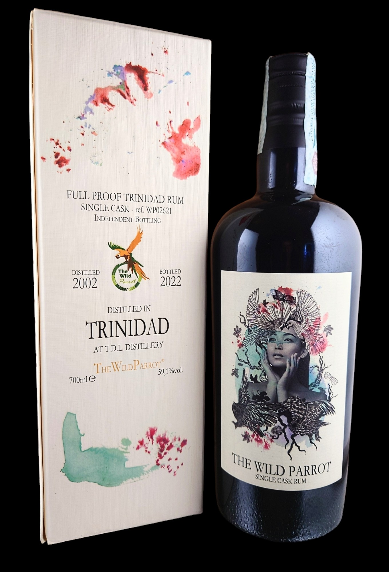 Trinidad Distillery LTD., Full Proof Single Cask Trinidad Rum 20yr. The ...